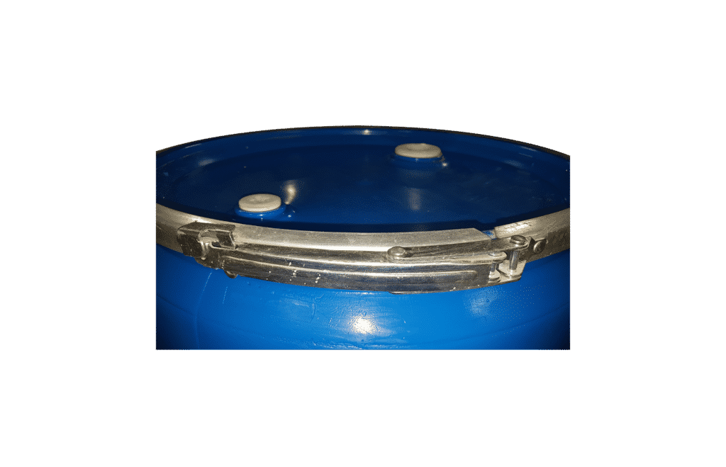 208-Litre Blue Plastic Drum - (RBPD208) - Biomed Recovery & Disposal Ltd.