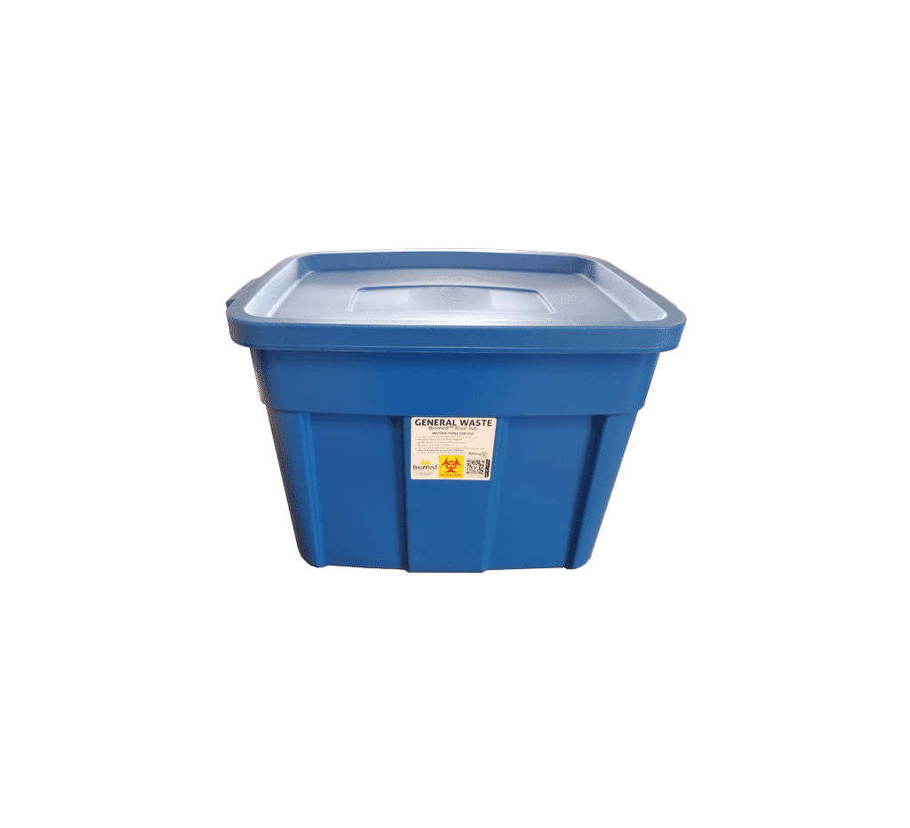 68-Litre "Blue Tub" - Plastic General Waste Container - (RBBW68 ...