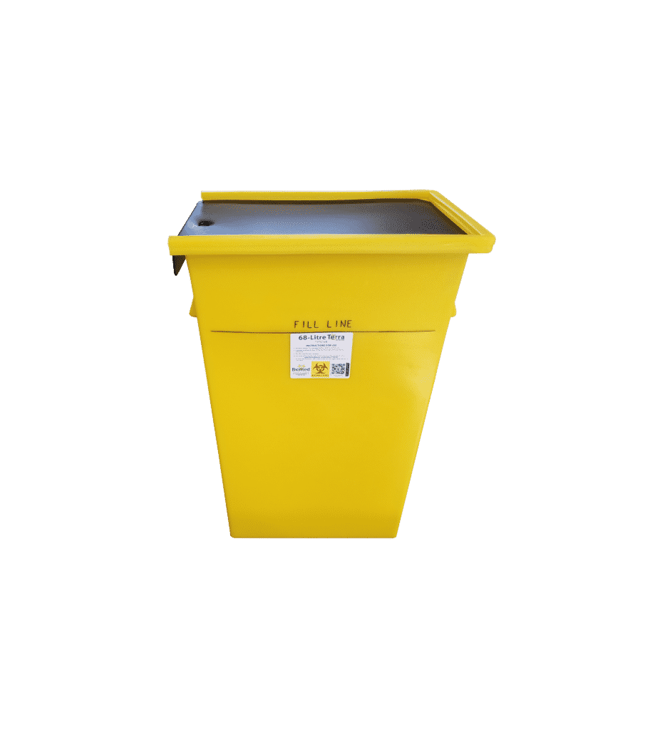 68-Litre Sharps Container - (TYSC68) - Biomed Recovery & Disposal Ltd.