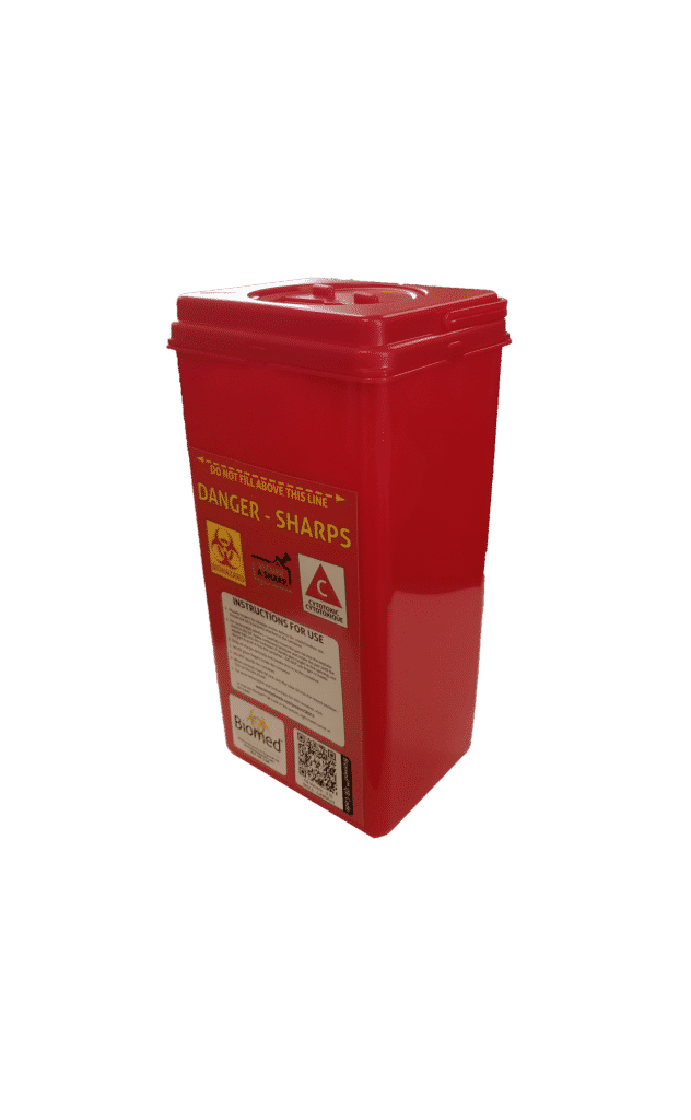 Carson 5-Litre Cytotoxic Sharps Container - (SRSC5) - Biomed Recovery ...