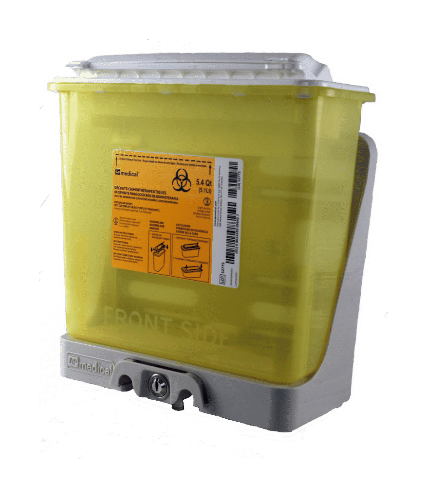 AP Medical 5-Litre Grey Wall Bracket (APGWB5) - Biomed Recovery ...